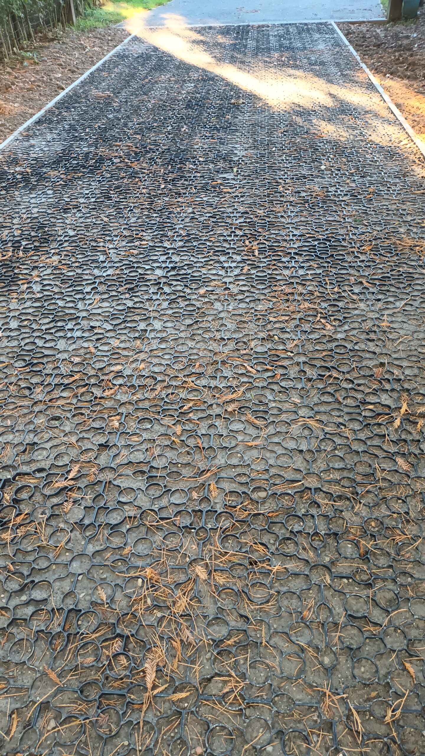 Installation of a Grass Block Road - Groundwork Yorkshire, Tarmac ...