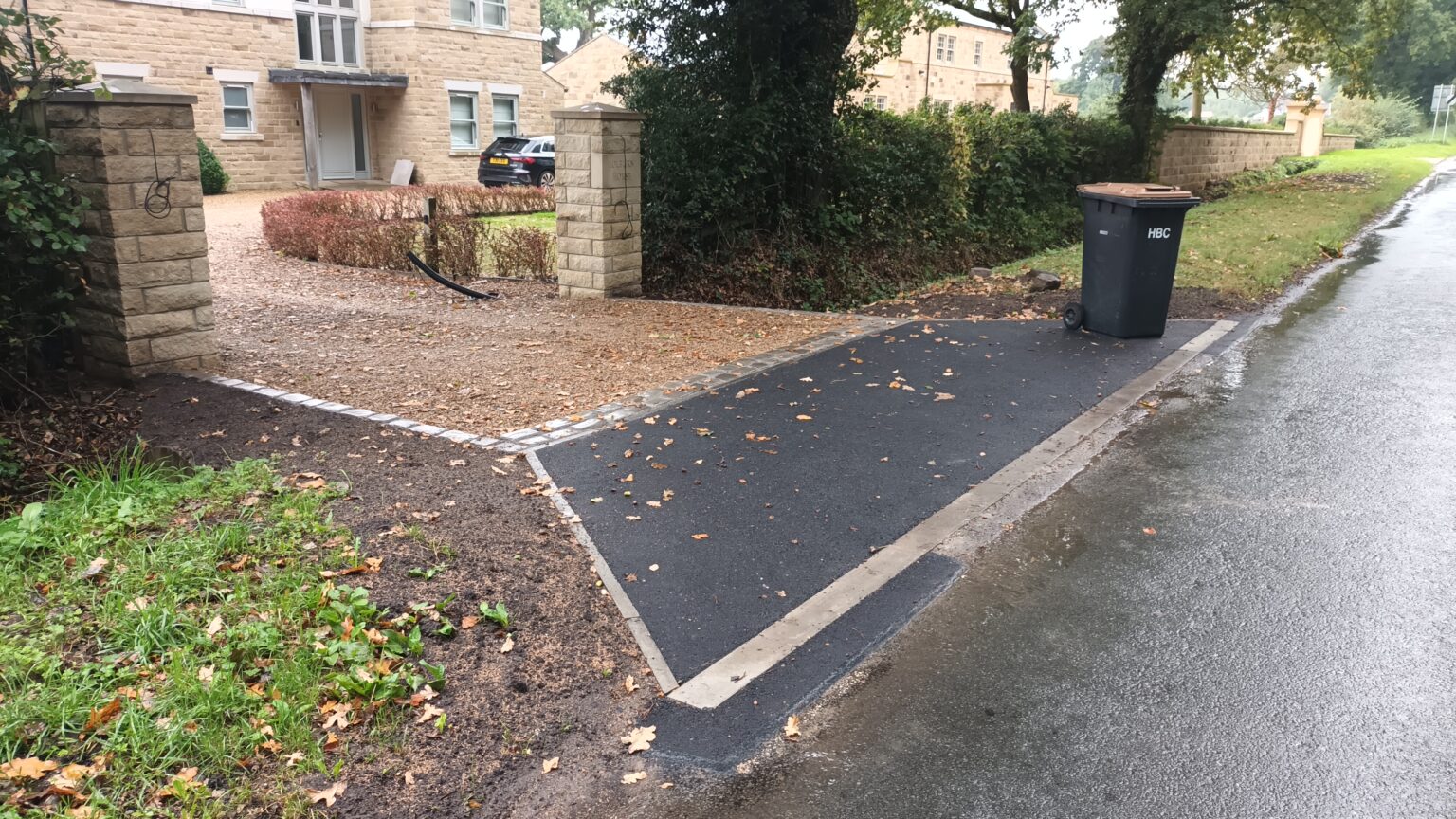 Drop Crossing installation. - Groundwork Yorkshire, Tarmac, Surfacing ...